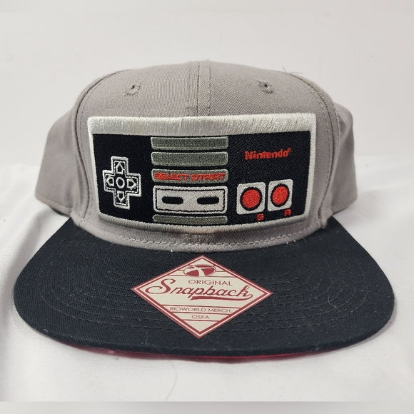 Snap-Back | Accessories | Nwt Original Snap Back Adult Hat Cap Nintendo ...